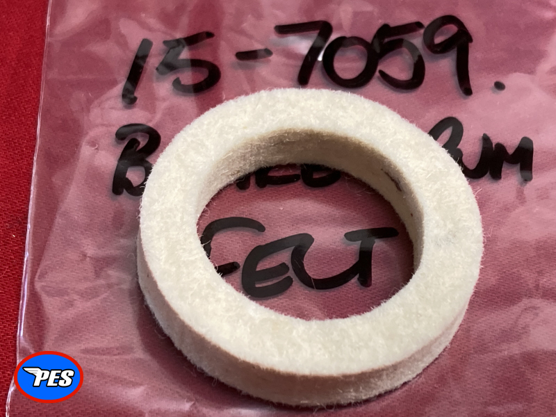 BSA M20 M21 Rear Brake Drum Flange Felt Washer 15-7059 - Performance ...