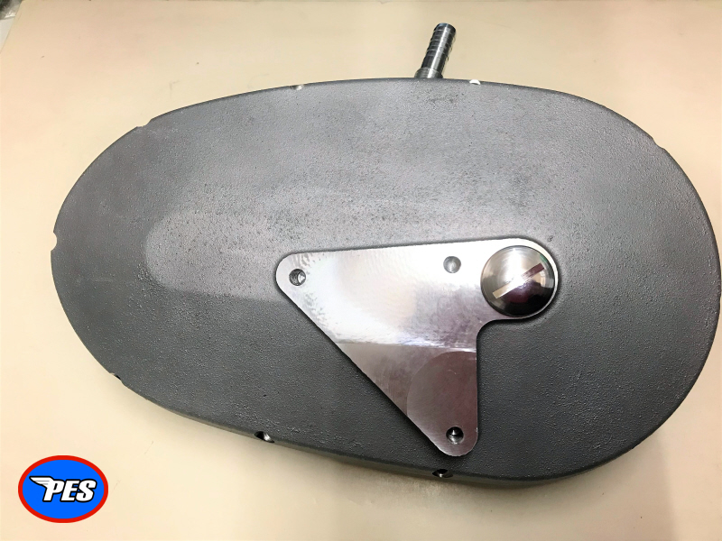 PES 1976 BSA L/H OUTER ENGINE COVER E52A - Performance Engineering Services