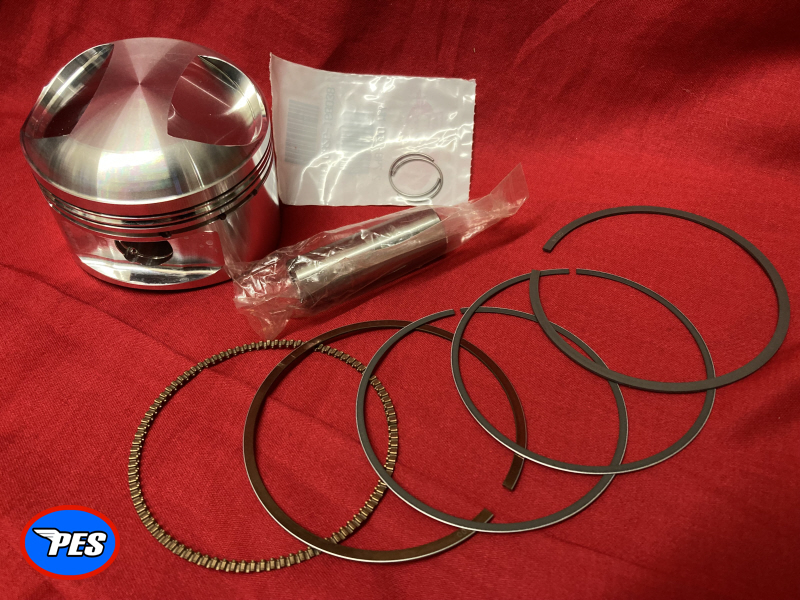 BSA B44 PES 80mm Piston Assembly Forged TE21 - Performance Engineering ...